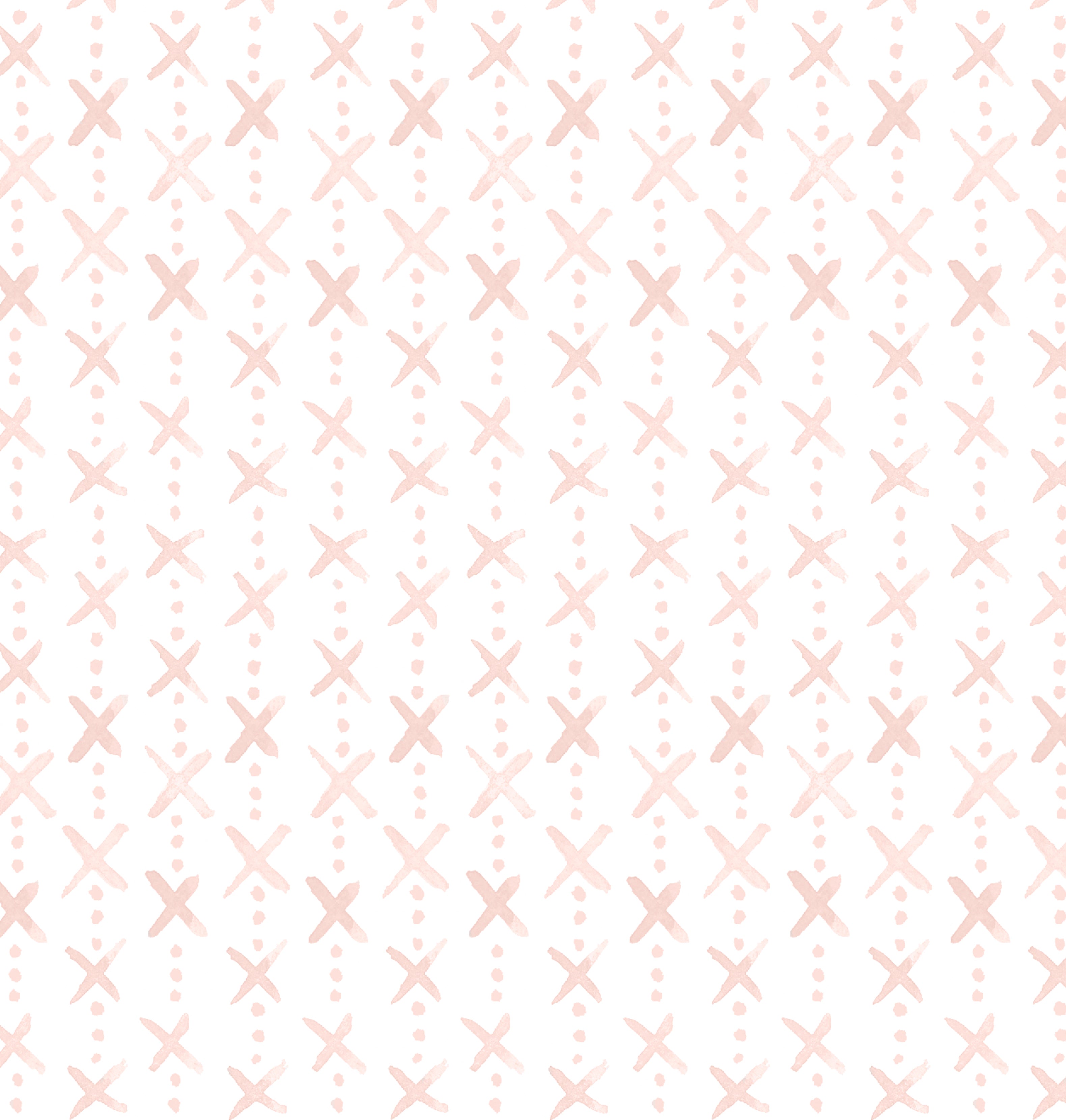 Overdot Peach Linen Cotton – Textiles by SMITH